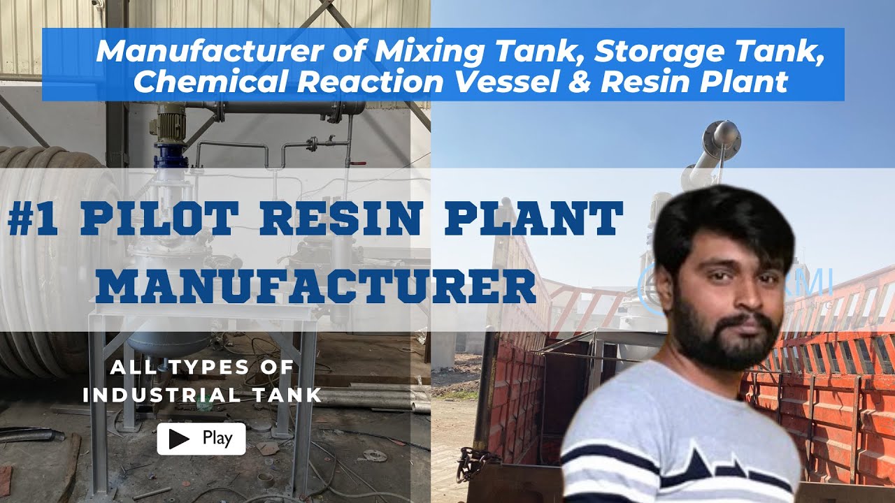 Pilot Resin Plant | Pilot Resin Plant Manufacturer in India | Charmi Engineering | +91 ...