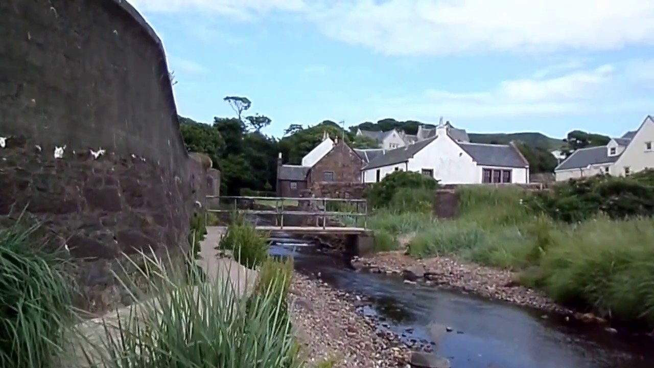 The old Sea Mill at Seamill, West Kilbride, Scotland - YouTube