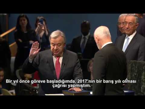 Genel Sekreter Antonio Guterres'in 2018 Video Mesajı