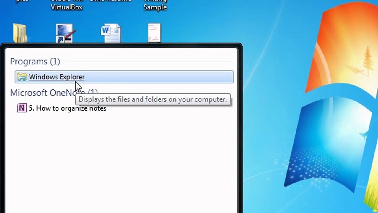 Windows 7: How to Show Hidden Files - YouTube