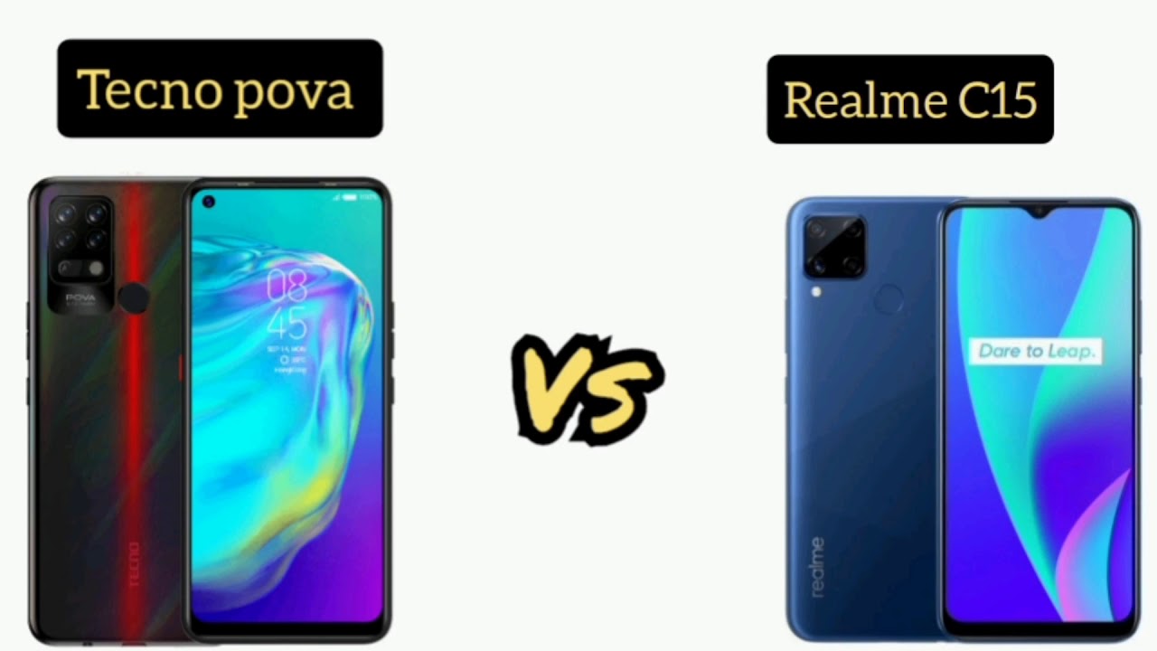 Tecno pova Vs Realme C15 - YouTube