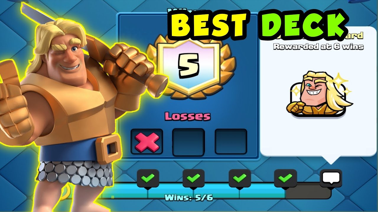 Golden Knight Deck Clash Royal|Best Deck For golden knight launch party ...