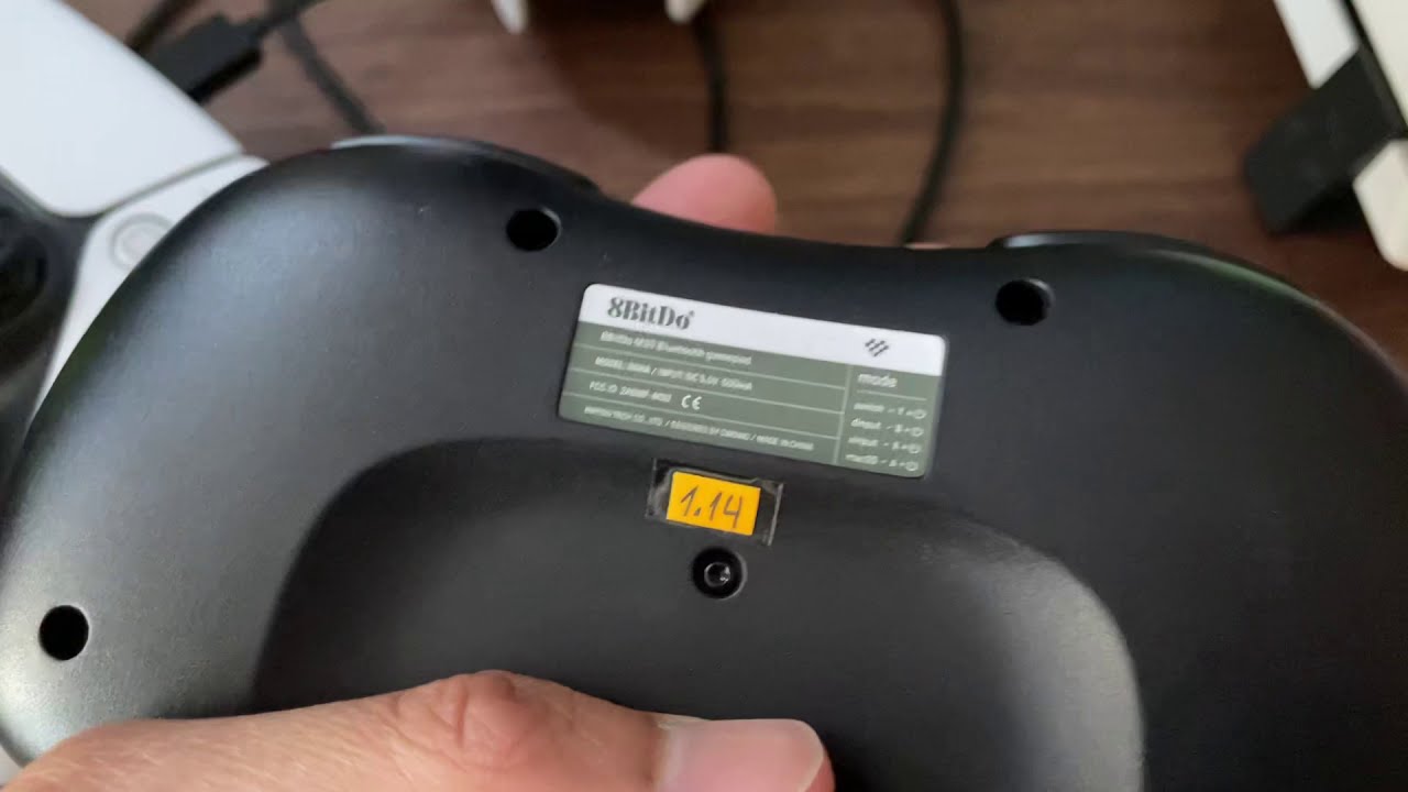 PS5 with wireless Sega Genesis/Mega Drive style controller. - YouTube