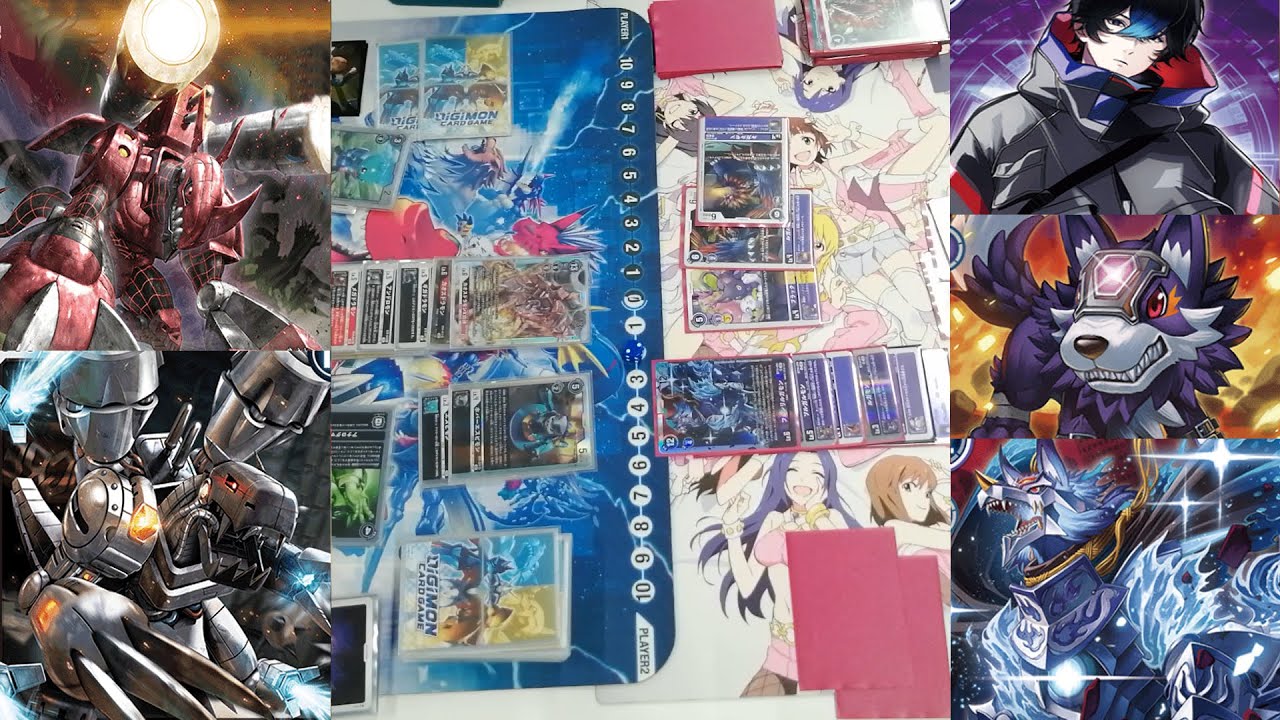 Digimon TCG -BT14- Mugendramon vs Loogamon - Blast Ace - YouTube