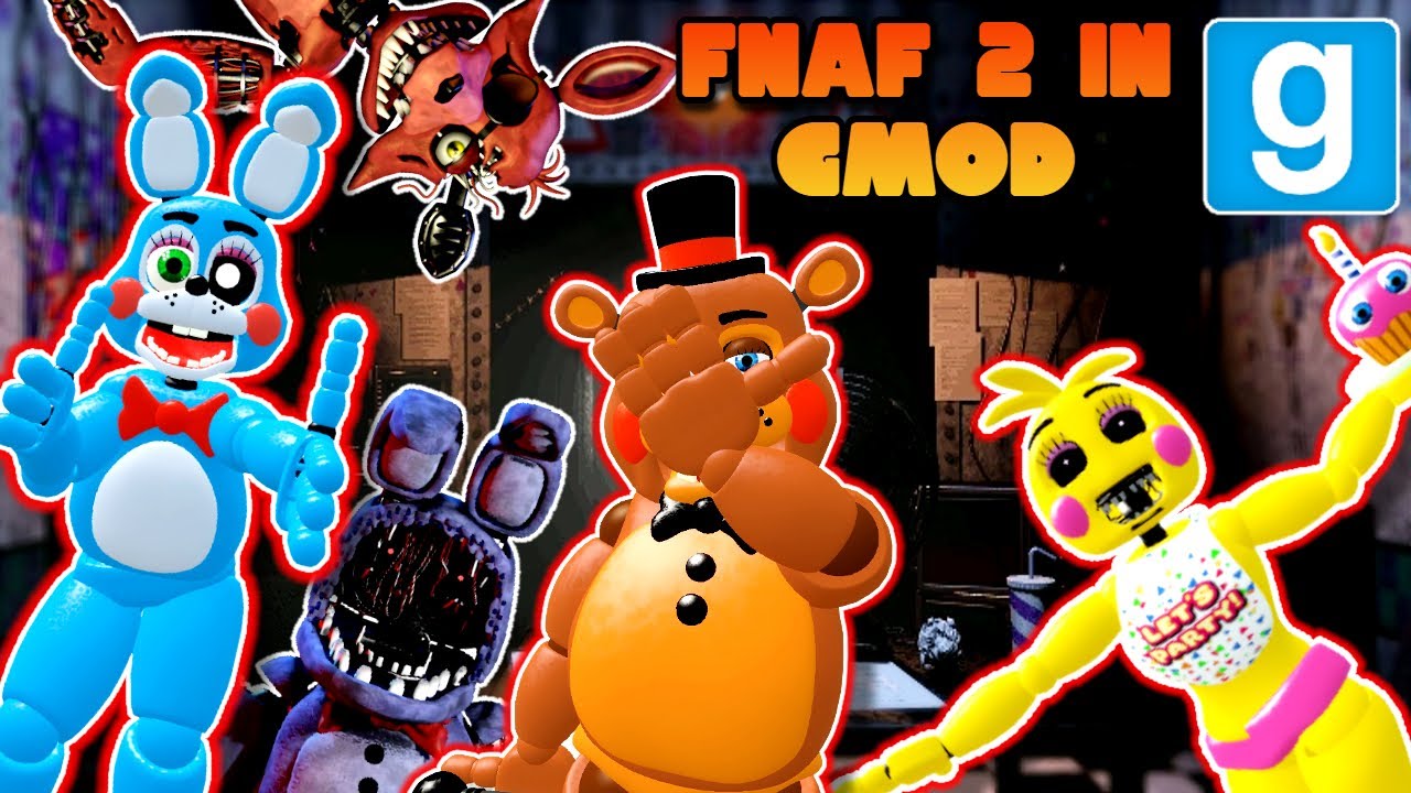 Gmod - Five Nights At Freddy's 2 Map (Garry's Mod) - YouTube