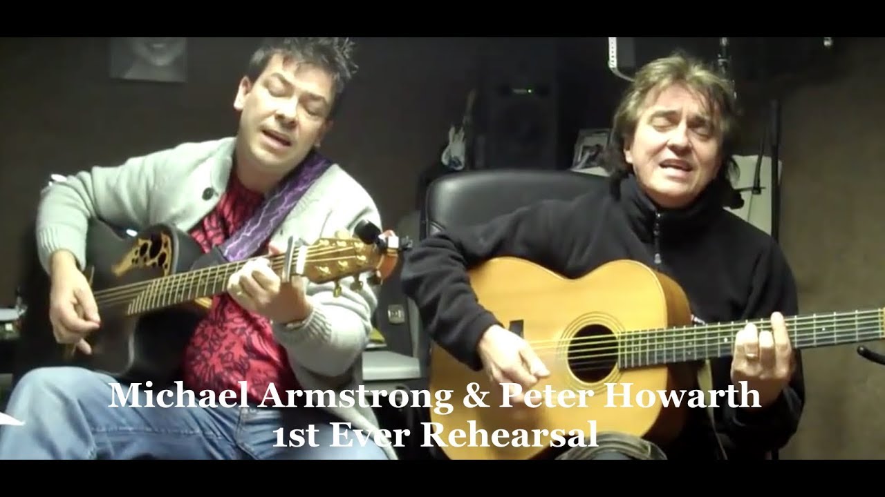 Peter Howarth & Michael Armstrong - First Ever Rehearsal - YouTube
