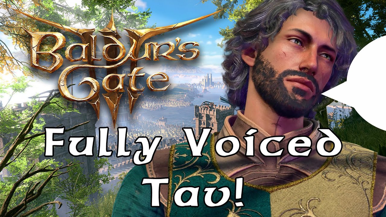 Baldur's Gate 3 Movie Version 4k, Fully Voice Acted Male Tav Part 1 ...