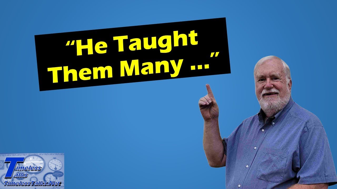 He Taught Them - YouTube