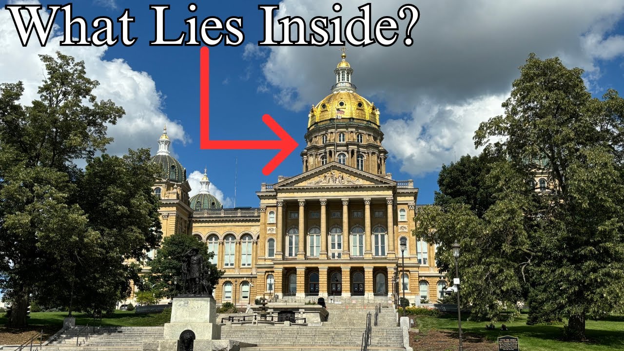 Inside Iowa's Capitol Building - YouTube