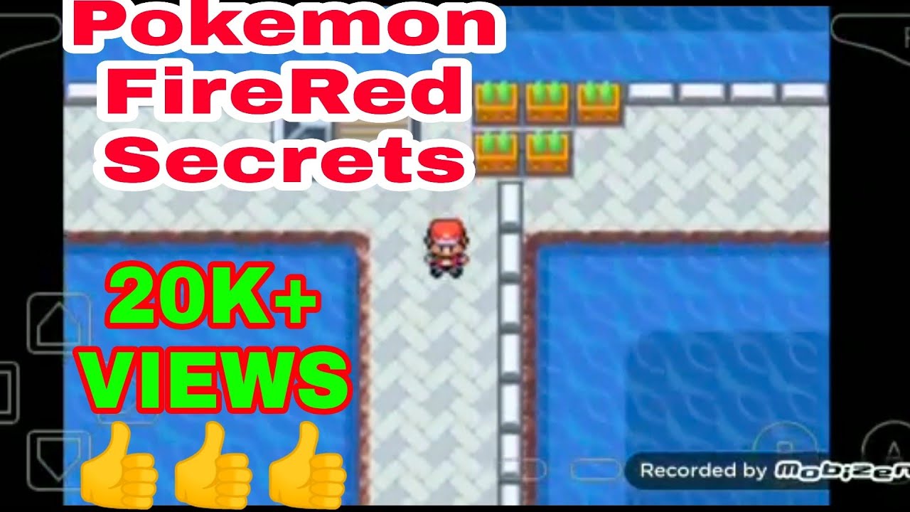 Pokemon fire red secrets💥💥 - YouTube