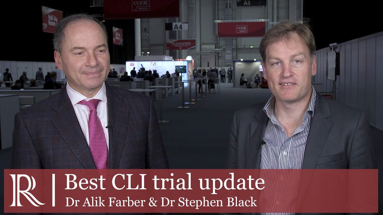 ESVS 2019: Best CLI Trial Update-Dr Alik Farber And Dr Stephen Black ...