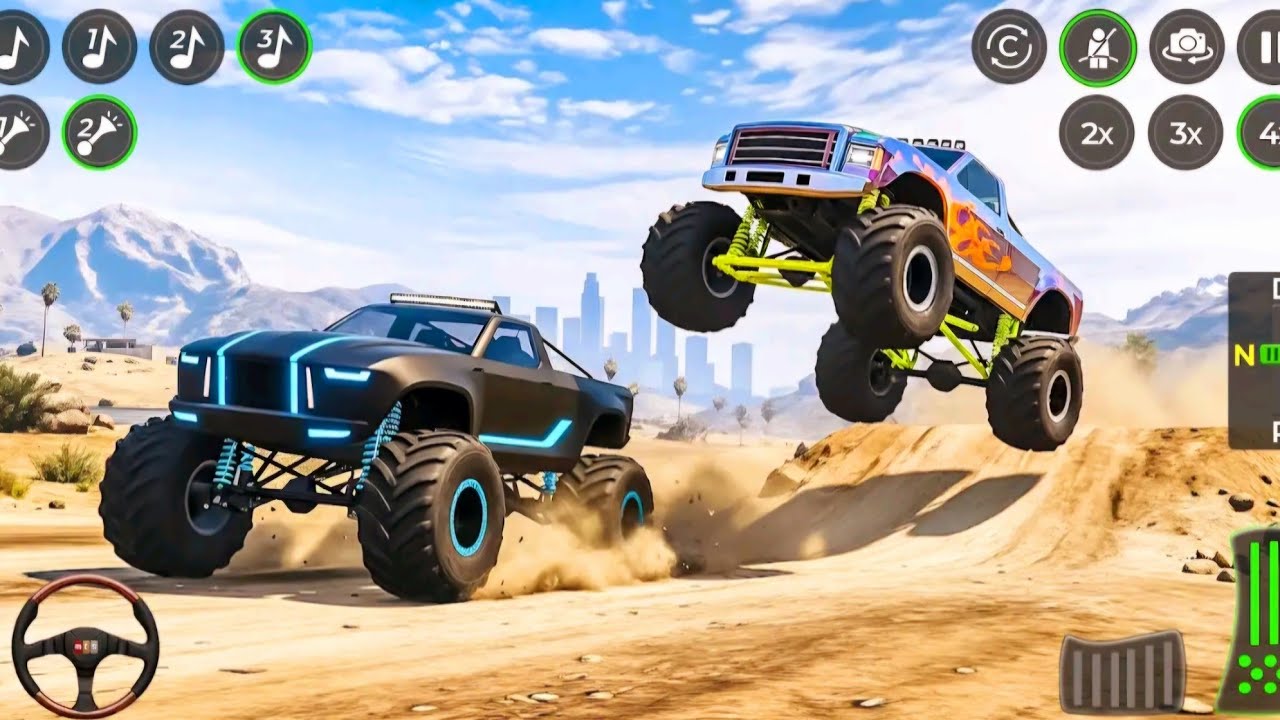 Monster Truck Stunt Challenge – Extreme Jumps & Crazy Tricks! - YouTube