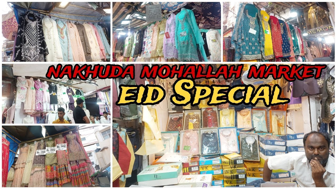 Nakhuda Mohallah Market | Mohammed Ali Road | Eid Shopping 2024 | Sasta ...