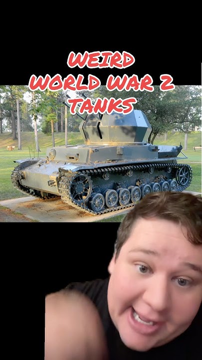 WORLD WAR 2 WEIRD TANKS WHIRLWIND #history #wwii #ww2 #worldwar2 #tank ...