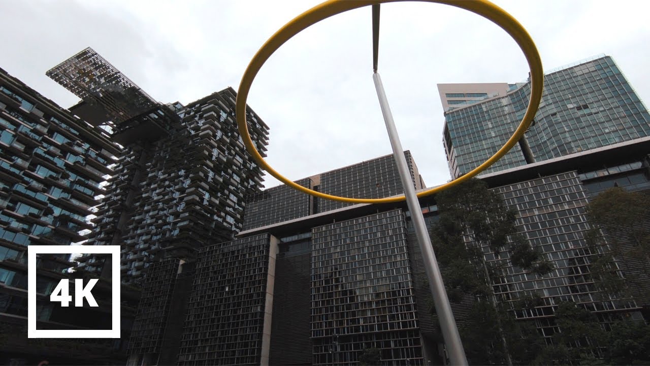 ⁴ᴷ Sydney Walk: Central Park, Chippendale. Near UTS and TAFE Sydney ...