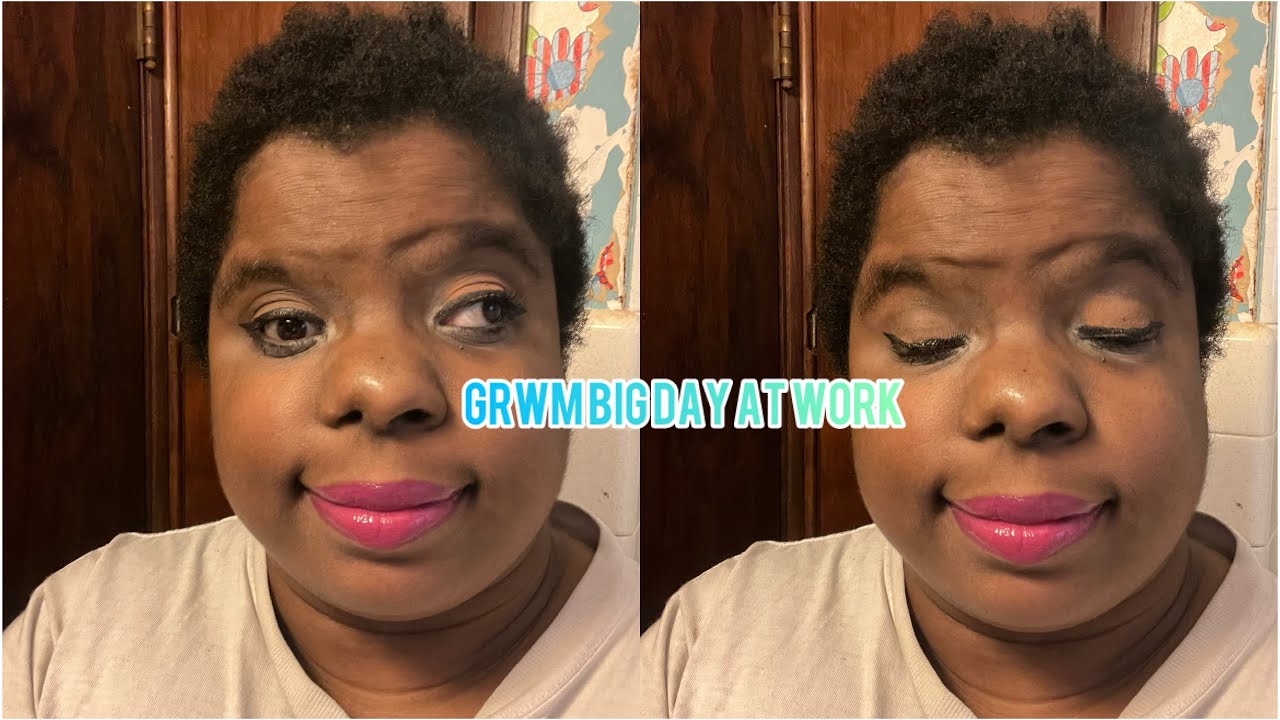 GRWM big day at work - YouTube