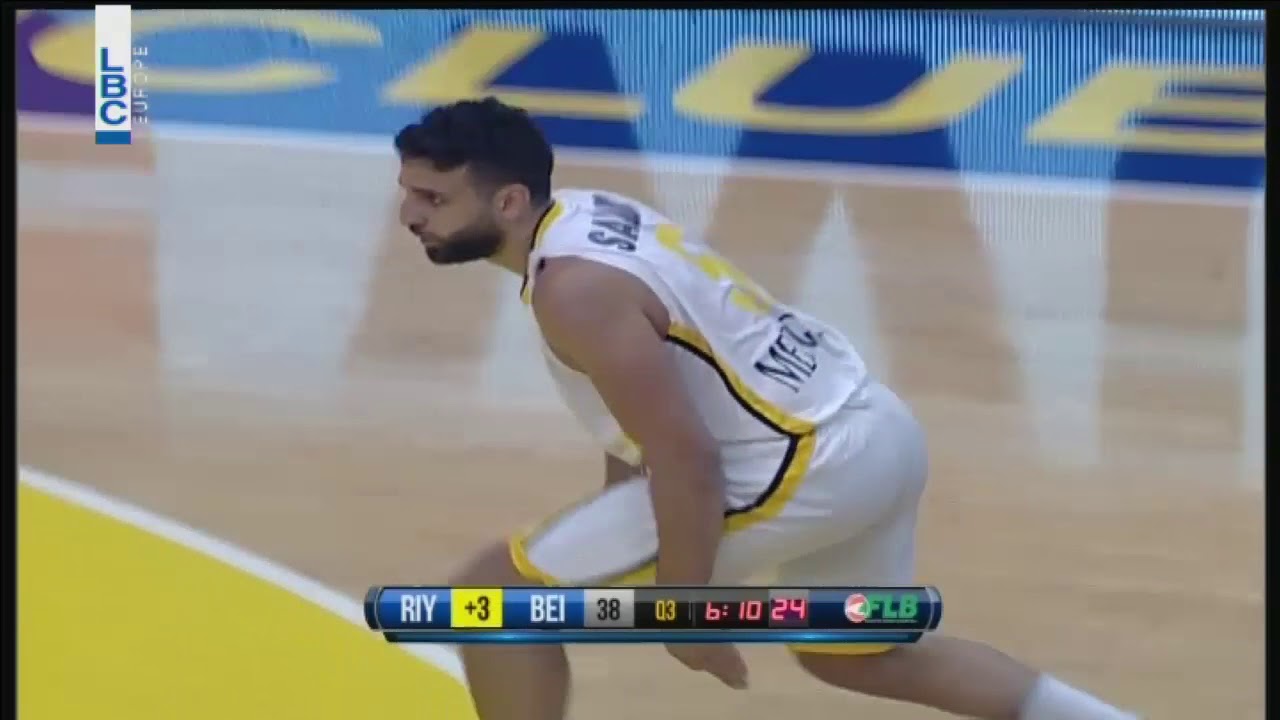 Riyadi vs Beirut - Amir Saoud 3Points - YouTube