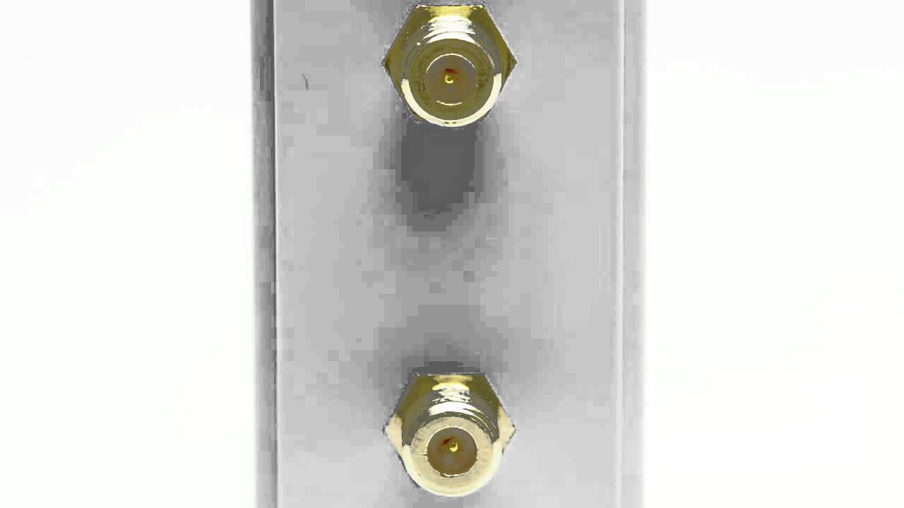 ICC F-Type Decora Insert - 2 Port - #IC630DDFWH - #IC630DDFIV - YouTube