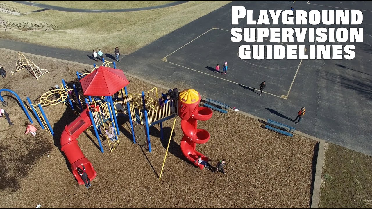 Playground supervisor safety guidelines - YouTube