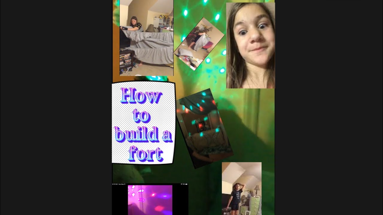 How to build a fort - YouTube