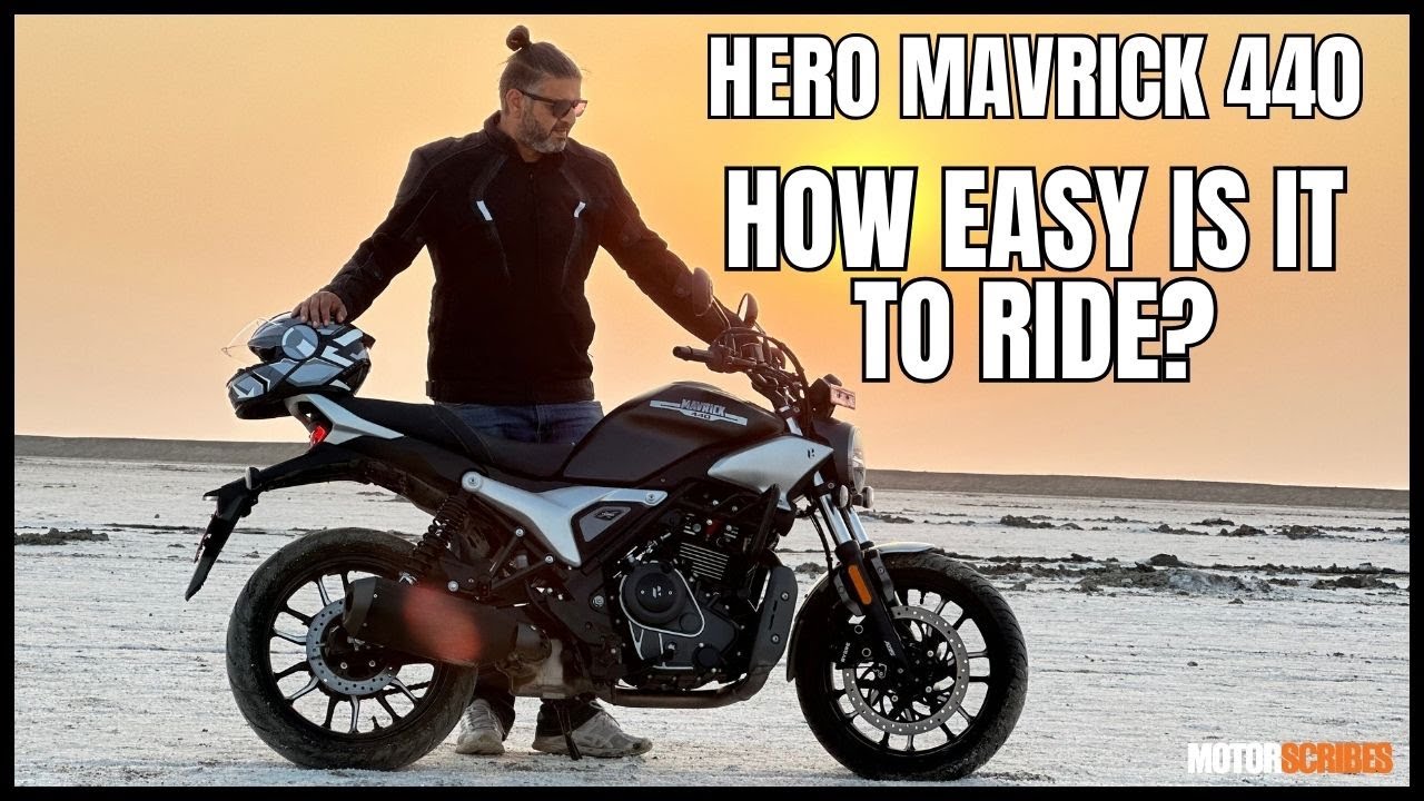 How Easy Is It To Ride The Hero Maverick 440? - YouTube