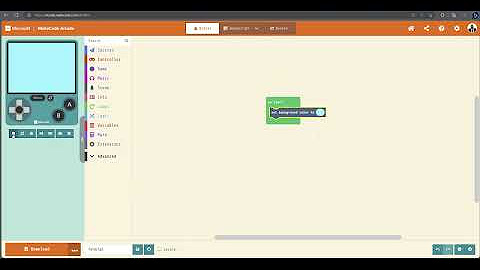 MakeCode Arcade simple game tutorial - YouTube