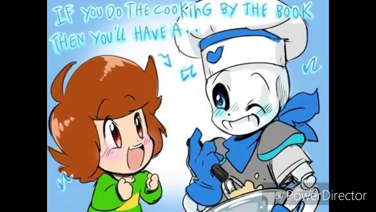 Underswap comic:Cooking by the book - YouTube