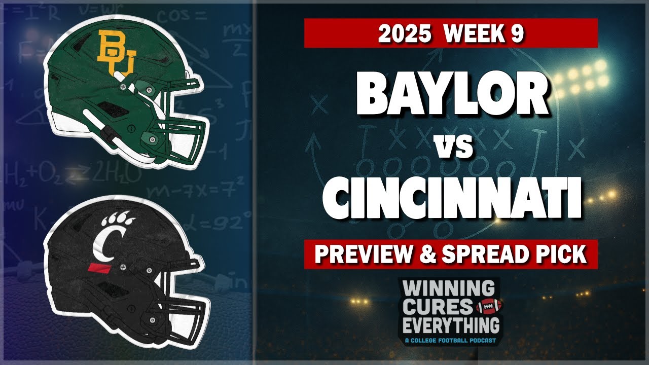 Baylor vs Cincinnati Prediction Against the Spread 2025 College ...
