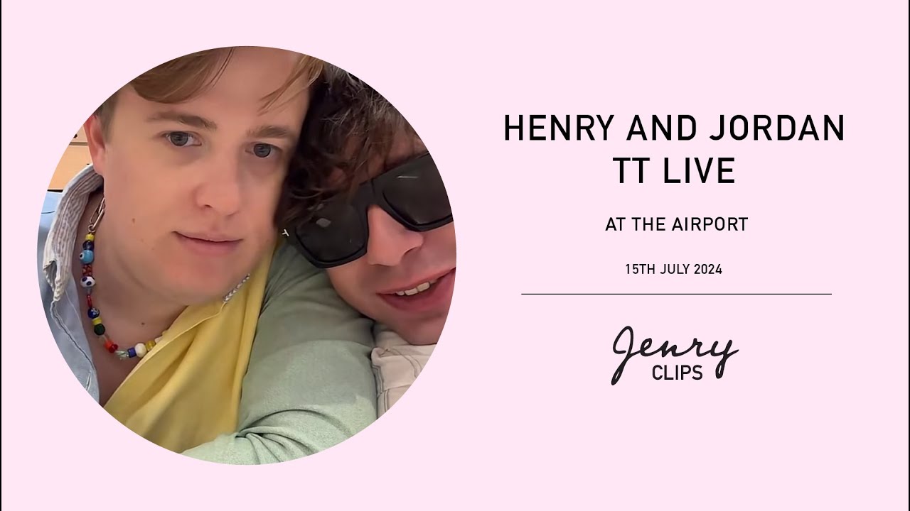 Henry and Jordan TT Live At The Airport | 15/07/24 - YouTube
