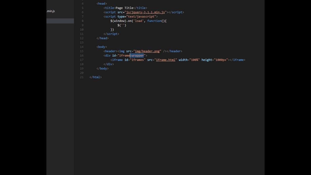 Access elements and contents inside an iFrame using jQuery - YouTube