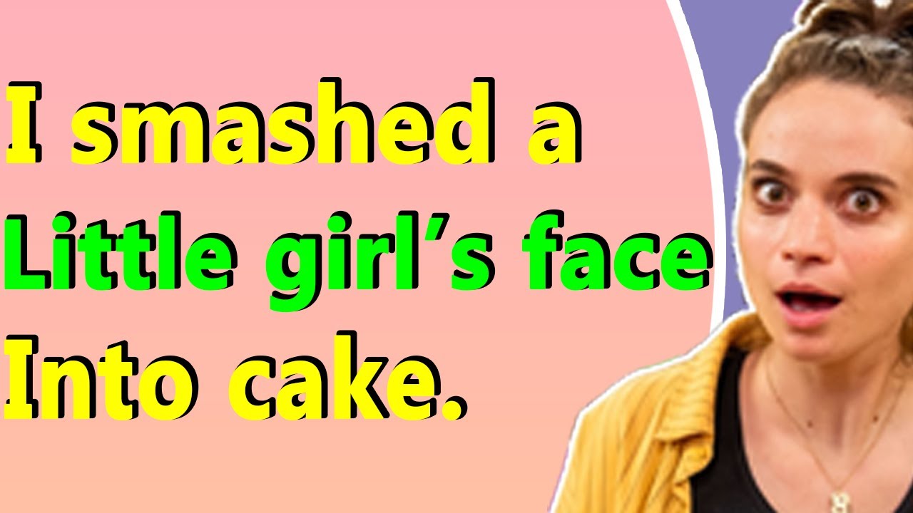 I smashed a little girl’s face into cake | Fun Fact - YouTube