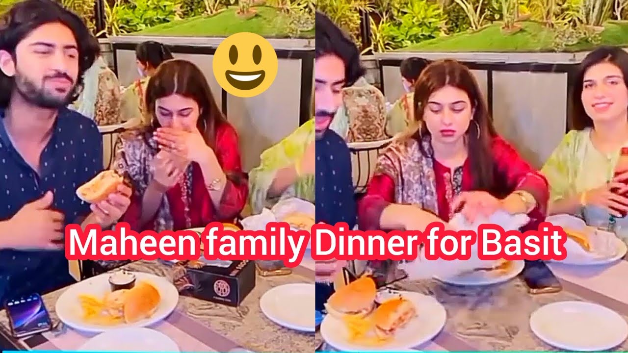 Dinner for Basit Rind From Maheen Obaid Family - YouTube