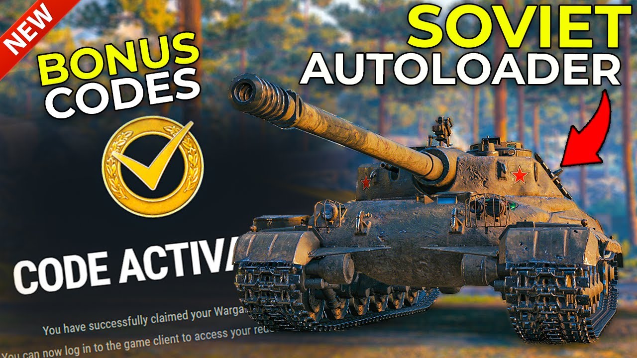 New AUTOLOADING Object 752 and Bonus Codes in World of Tanks - YouTube