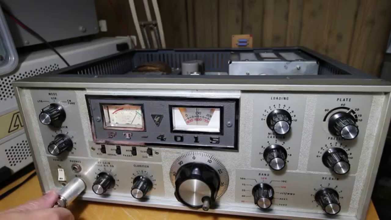 八重洲無線FT 401レストアしました？ - YouTube