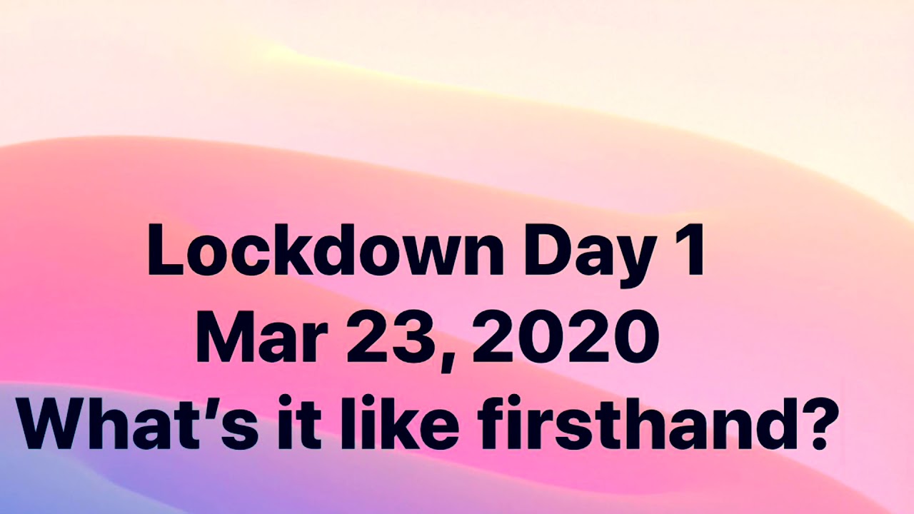 NYC Lockdown: Day 1 - What it’s like going to work - YouTube