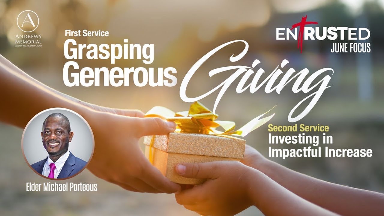 Sabbath Service || Entrusted: Offering All We Are to God || Elder ...