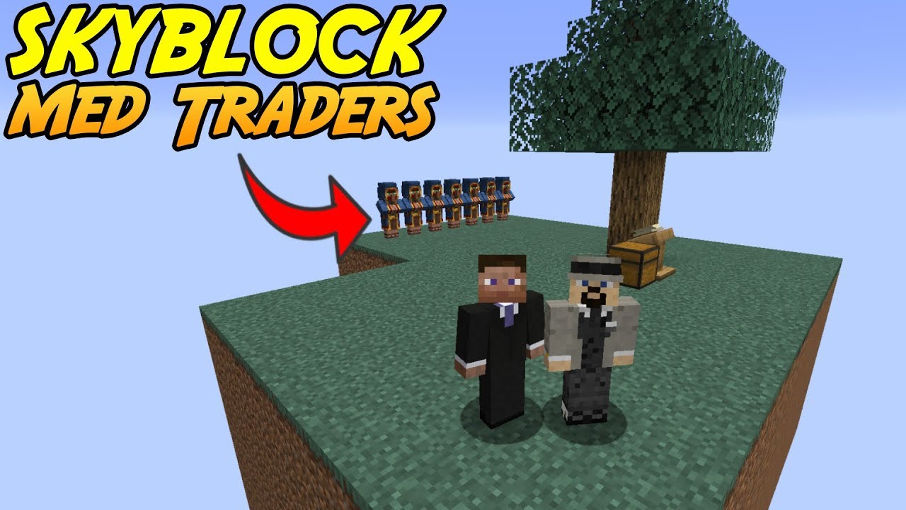 SKYBLOCK MED TRADERS | Minecraft S2E1 med Softis - YouTube