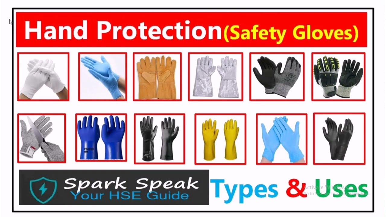 Hand Gloves | Hand Protection | Safet Gloves l Hand Gloves types & uses l Spark Speak - YouTube