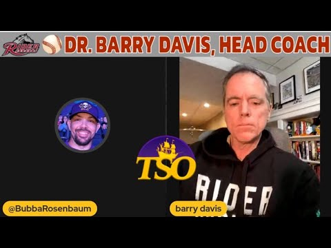 ON DECK: RIDER BRONCS' HEAD BASEBALL COACH DR. BARRY DAVIS #ecupirates ...