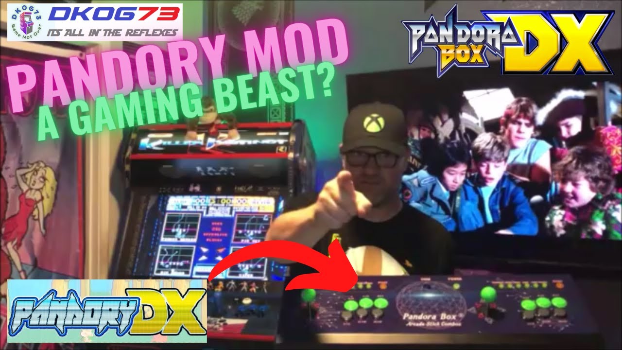Pandora's Box Retro Arcade Console | Pandory DX Mod a Gaming Beast ...