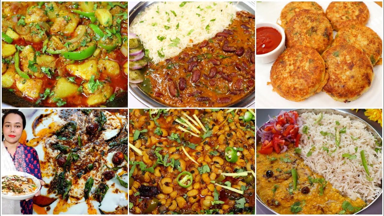 6 Daal Sabzi Recipes By Tasty Food With Maria - YouTube
