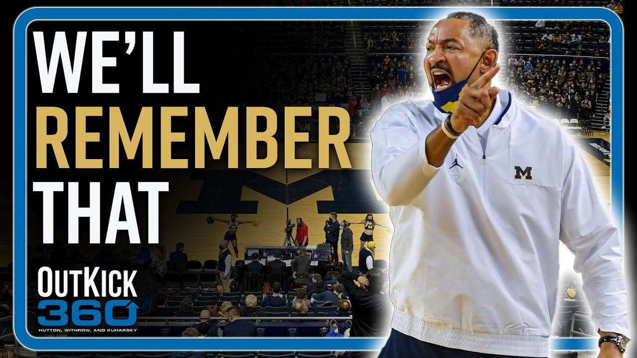 Juwan Howard Sparks Postgame Open Hand SLAP - YouTube