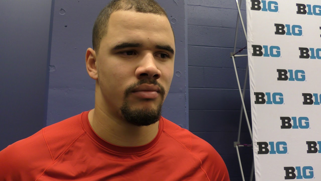 Big Ten Championship Post Game: Zack Baun - YouTube