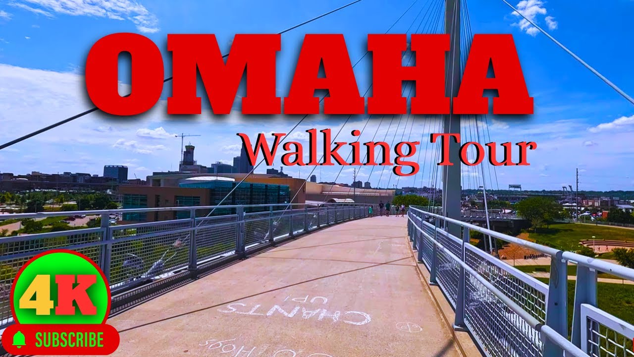 Walking from Council Bluffs to Omaha | Bob Kerrey Bridge + CWS Fan Fest ...