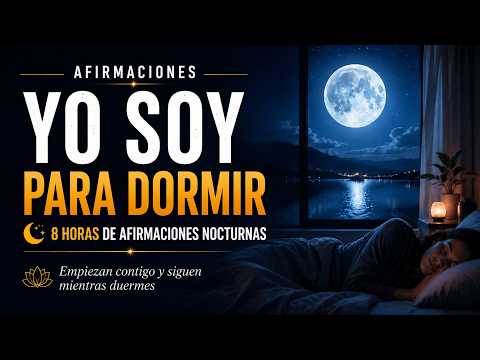 DUERME EN EL YO SOY | 8 horas de afirmaciones nocturnas para renovar tu mente