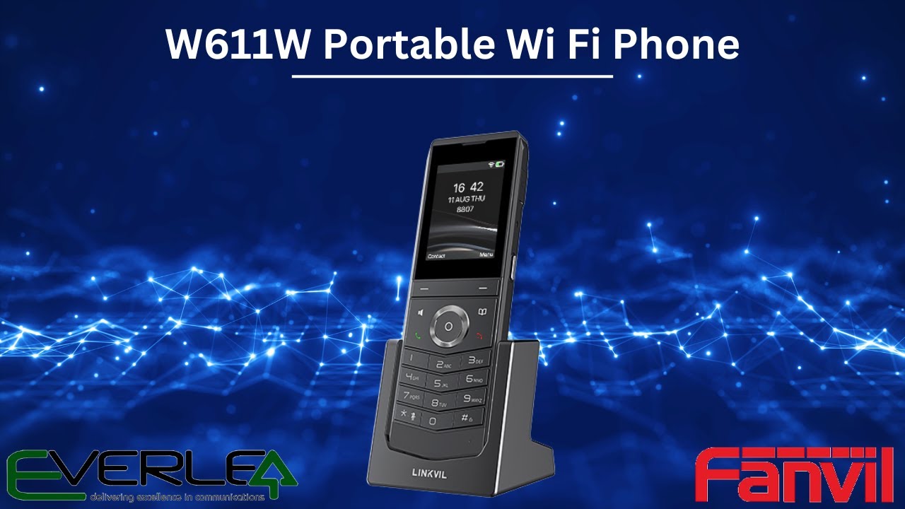 W611W Portable Wi Fi Phone - YouTube