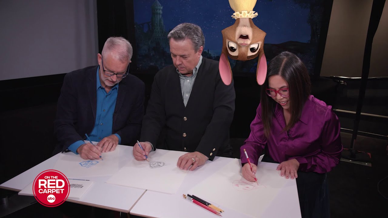Disney directors teach you how to draw 'Wish' characters! - YouTube