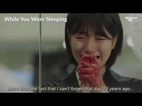 While you were sleeping. Emotional moment