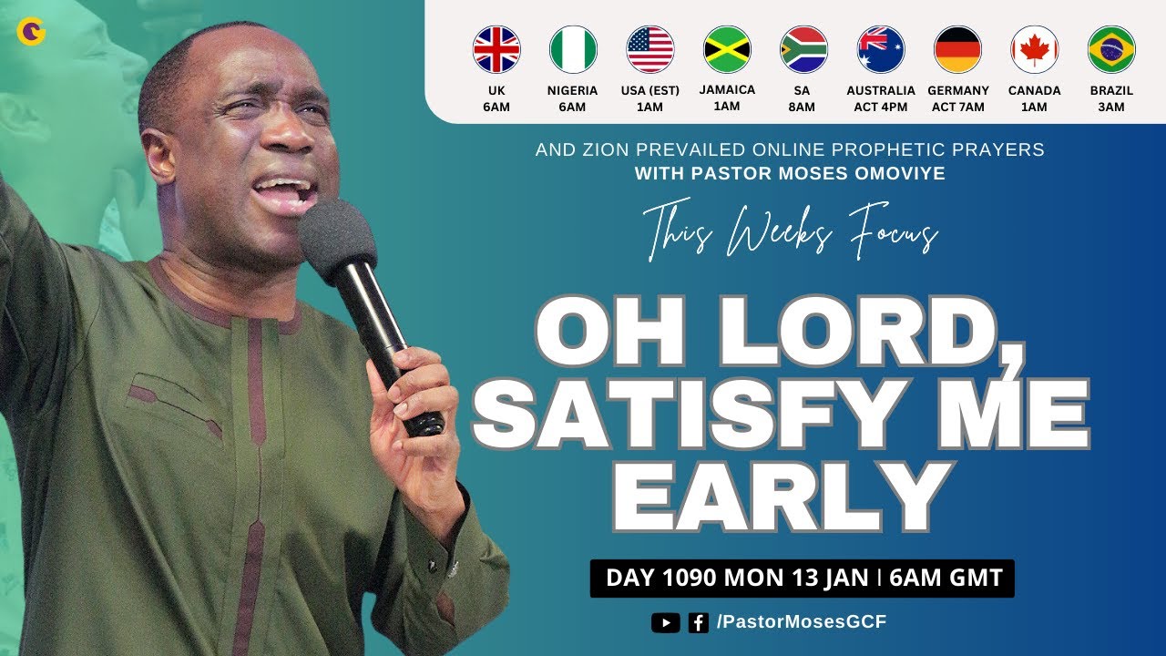Oh Lord, Satisfy Me Early || Mon || AZPPP || Day 1090 - YouTube