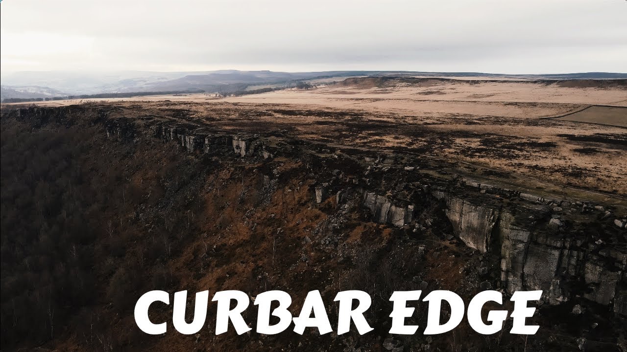Curbar Edge | Peak District | Drone footage - YouTube